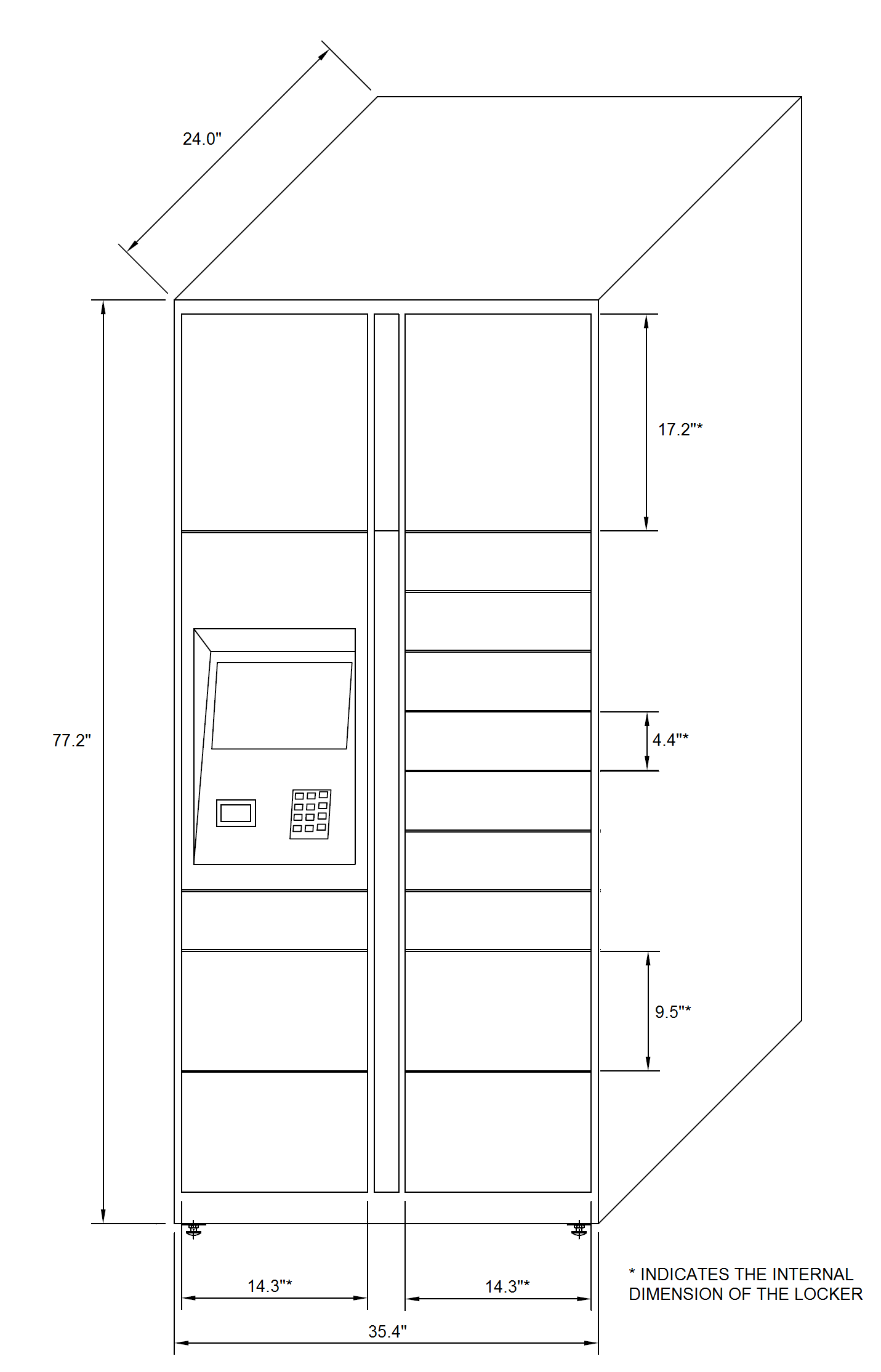 Locker Technical Specifications - Smarte Carte, Inc.